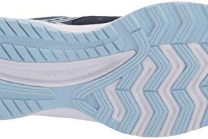 Saucony Women's Cohesion 14 Road Running Shoe, Navy/Sky, 8