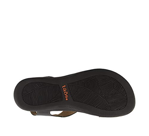 Taos Footwear Women's The Show Black Sandal 9 M