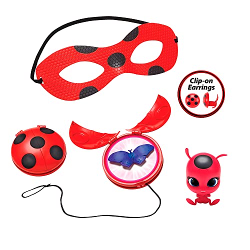 Miraculous: Tales Of Ladybug And Cat Noir Ladybug Role Play Set Ladybug Costume Kids Fancy Dress Set With Mask And Accessories Ladybug Superhero Costumes For Girls And Boys