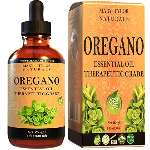 Oregano Essential Oil (1 oz), Premium Therapeutic Grade, 100% Pure and Natural, Perfect for Aromatherapy, and Much More by Mary Tylor Naturals