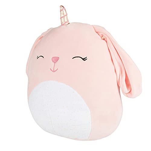 Squishmallows 12" Legacy The Pink Bunnycorn - Officially Licensed Kellytoy Plush - Collectible Soft & Squishy Bunnycorn Stuffed Animal Toy - Add to Your Squad - Gift for Kids, Girls & Boys - 12 Inch