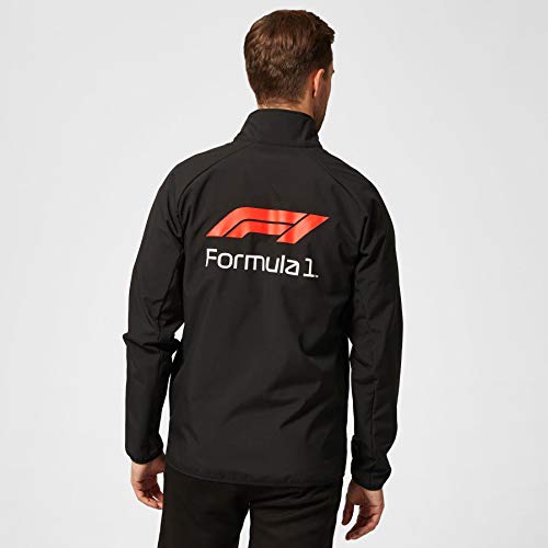 Men's Formula 1 F1 Tech Collection Team Softshell Jacket, Black, XL