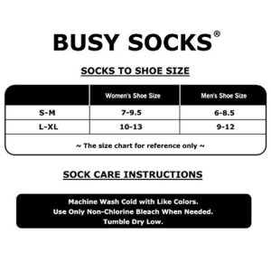 Busy Socks Hiking Socks Merino Wool for Men Women, No Show Merino Wool Dress Performance Support Athletic Cushion Tab Socks, Dark Grey, Large, 6 Pairs