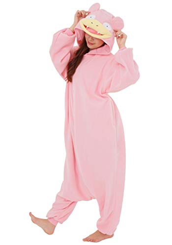 SAZAC Kigurumi - Pokemon - Slowpoke - Onesie Jumpsuit Halloween Costume