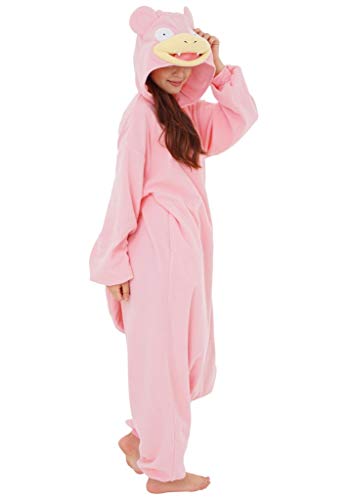 SAZAC Kigurumi - Pokemon - Slowpoke - Onesie Jumpsuit Halloween Costume