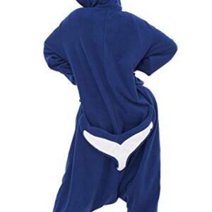 SAZAC Whale Kigurumi Onesie Costume Blue