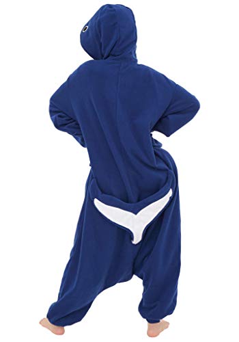 SAZAC Whale Kigurumi Onesie Costume Blue