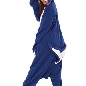 SAZAC Whale Kigurumi Onesie Costume Blue