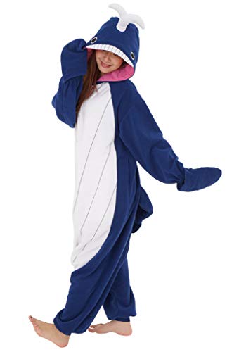 SAZAC Whale Kigurumi Onesie Costume Blue