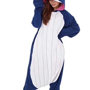 SAZAC Whale Kigurumi Onesie Costume Blue