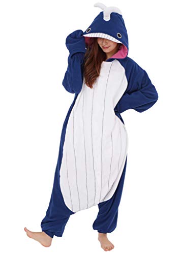 SAZAC Whale Kigurumi Onesie Costume Blue