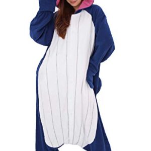 SAZAC Whale Kigurumi Onesie Costume Blue