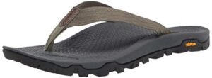 merrell men's breakwater flip flop, lichen, 13