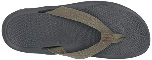 Merrell Men's Breakwater FLIP Flop, Lichen, 13