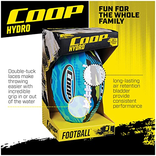 COOP Hydro Waterproof Football, 9.25 Inches