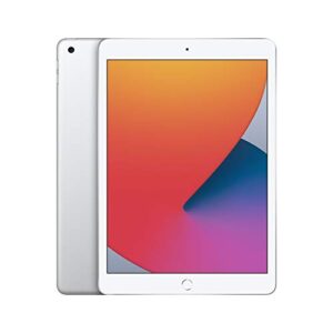 apple 2020 ipad (10.2-inch, wi-fi, 32gb) - silver (8th generation)