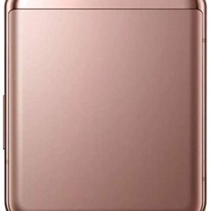 Samsung Galaxy Z Flip 5G Factory Unlocked New Android Cell Phone | US Version Smartphone | 256GB Storage | Folding Glass Technology| Long-Lasting Mobile Battery | Mystic Bronze -(Renewed)