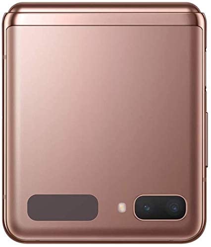 Samsung Galaxy Z Flip 5G Factory Unlocked New Android Cell Phone | US Version Smartphone | 256GB Storage | Folding Glass Technology| Long-Lasting Mobile Battery | Mystic Bronze -(Renewed)