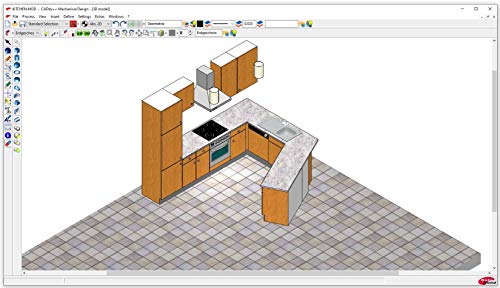 Becker CAD 12 3D PRO - sophisticated 2D and 3D CAD software for professionals - for 3 PCs - 100% compatible with AutoCAD and Windows 11, 10, 8 and 7