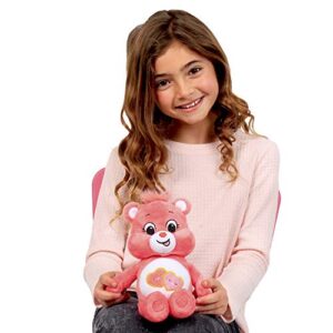 Care Bears 22033 9 Inch Bean Plush Love-A-Lot Bear, Collectable Cute Plush Toy, Cuddly Toys for Children, Soft Toys for Girls and Boys, Cute Teddies Suitable for Girls and Boys Aged 4 Years +