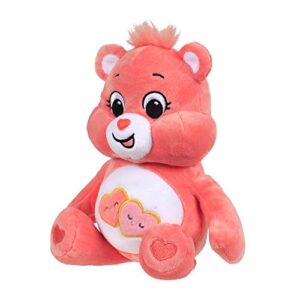 Care Bears 22033 9 Inch Bean Plush Love-A-Lot Bear, Collectable Cute Plush Toy, Cuddly Toys for Children, Soft Toys for Girls and Boys, Cute Teddies Suitable for Girls and Boys Aged 4 Years +