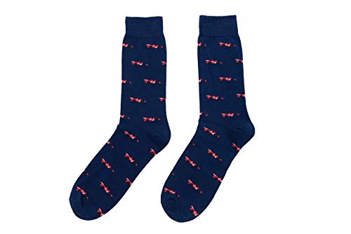 AUSCUFFLINKS Racing Car Socks & Tie Combo Set for Men | Racing Car Fan Tie for Men Race Car Neckties for Him | Nazcar F1 Fan | Funky Socks | Happy Socks