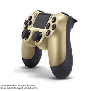 DualShock 4 Wireless Controller for PlayStation 4 - Gold [Import] (Renewed)