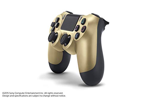 DualShock 4 Wireless Controller for PlayStation 4 - Gold [Import] (Renewed)