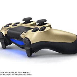 DualShock 4 Wireless Controller for PlayStation 4 - Gold [Import] (Renewed)