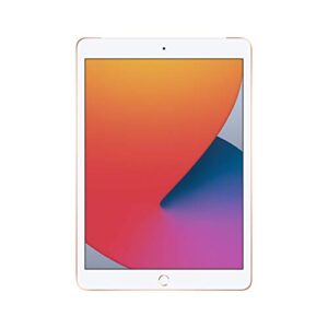 2020 apple ipad 8th gen (10.2 inch, wi-fi, 128gb) gold (renewed)