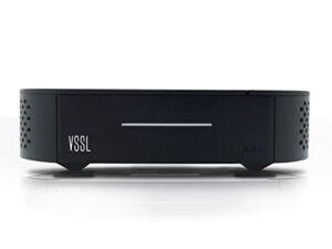 vssl a.1x 2-channel audio streaming amplifier, compatible with airplay 2, chromecast, amazon alexa, spotify connect, bluetooth