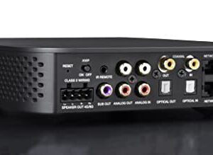 VSSL A.1x 2-Channel Audio Streaming Amplifier, Compatible with AirPlay 2, Chromecast, Amazon Alexa, Spotify Connect, Bluetooth