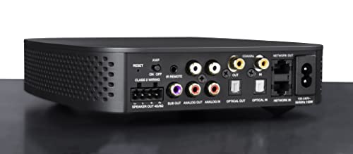 VSSL A.1x 2-Channel Audio Streaming Amplifier, Compatible with AirPlay 2, Chromecast, Amazon Alexa, Spotify Connect, Bluetooth