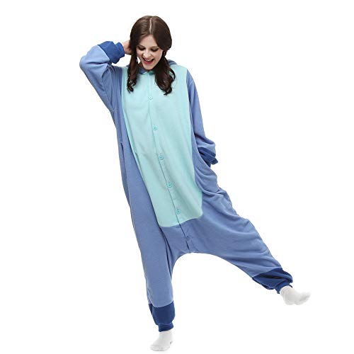 MAJ&COS Onesie Animal Adult Pajamas Halloween Cosplay Costume Unisex Onesies Women Men