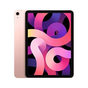 apple ipad air (10.9-inch, wi-fi, 64gb) - rose gold (latest model, 4th generation) (renewed)