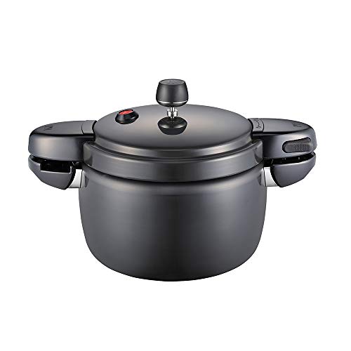 PN Poong Nyun BNPC-04 New Black Pearl Pressure Cooker, 4 Servings, 2.5L