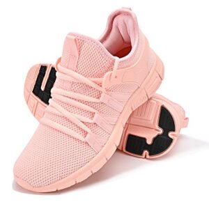 inzcou running shoes lightweight tennis shoes non slip gym workout shoes breathable mesh walking sneakers