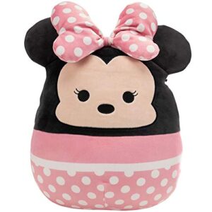 squishmallows official kellytoy plush 14" minnie mouse - disney ultrasoft stuffed animal plush toy