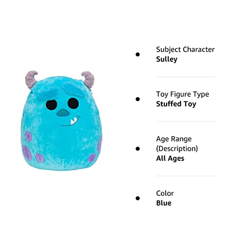 Squishmallows Official Jazwares Plush 14" Sulley - Disney Pixar Ultrasoft Stuffed Animal Plush Toy