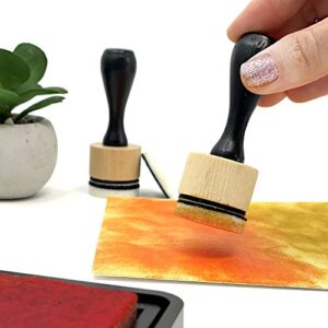 Pixiss Mini Ink Blending Tools - Square (Mini Ink Blending Tool with Added Replacement Foams)