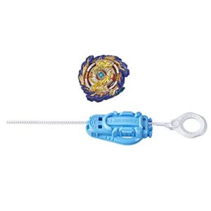 beyblade burst surge speedstorm mirage fafnir f6 spinning top starter pack – stamina type battling game top with launcher, toy for kids