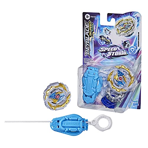 BEYBLADE Burst Surge Speedstorm Triumph Dragon D6 Spinning Top Starter Pack – Attack Type Battling Game Top with Launcher, Toy for Kids