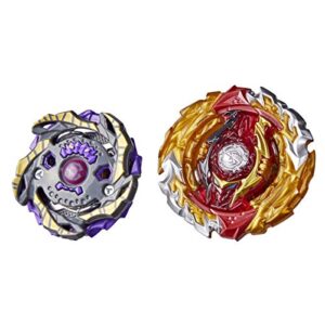 beyblade burst surge speedstorm world spryzen s6 and betromoth b6 spinning top dual pack - 2 battling game top toy for kids ages 8 and up