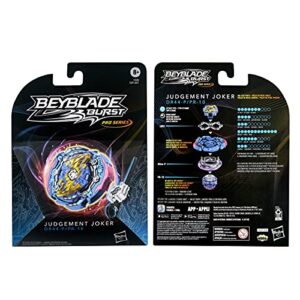 BEYBLADE Burst Pro Series Judgement Joker Spinning Top Starter Pack -- Attack Type Battling Game Top with Launcher Toy