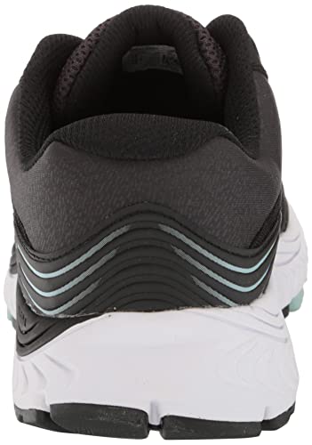 New Balance Women's 840 V5 Running Shoe, Black/Storm Blue, 8 Wide