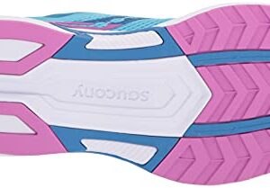 Saucony Women's Axon Road Running Shoe, Blaze/Royal, 10