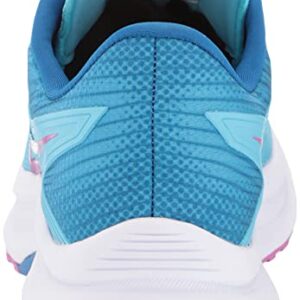 Saucony Women's Axon Road Running Shoe, Blaze/Royal, 10