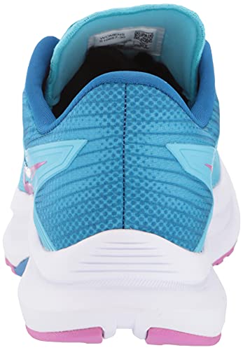 Saucony Women's Axon Road Running Shoe, Blaze/Royal, 10