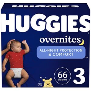 huggies overnites diapers, size 3