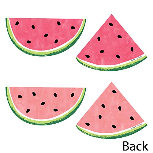 Big Dot of Happiness Sweet Watermelon - Decorations DIY Fruit Party Essentials - Set of 20